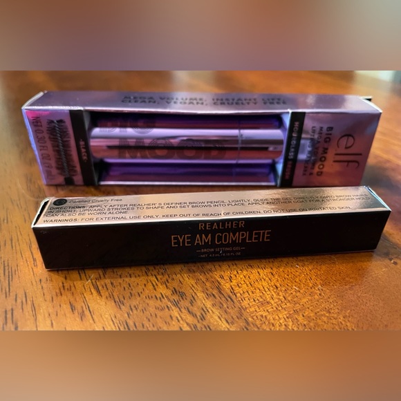 ELF | Makeup | New Elf Cosmetics Big Mood Mascara And Real Her Brow ...